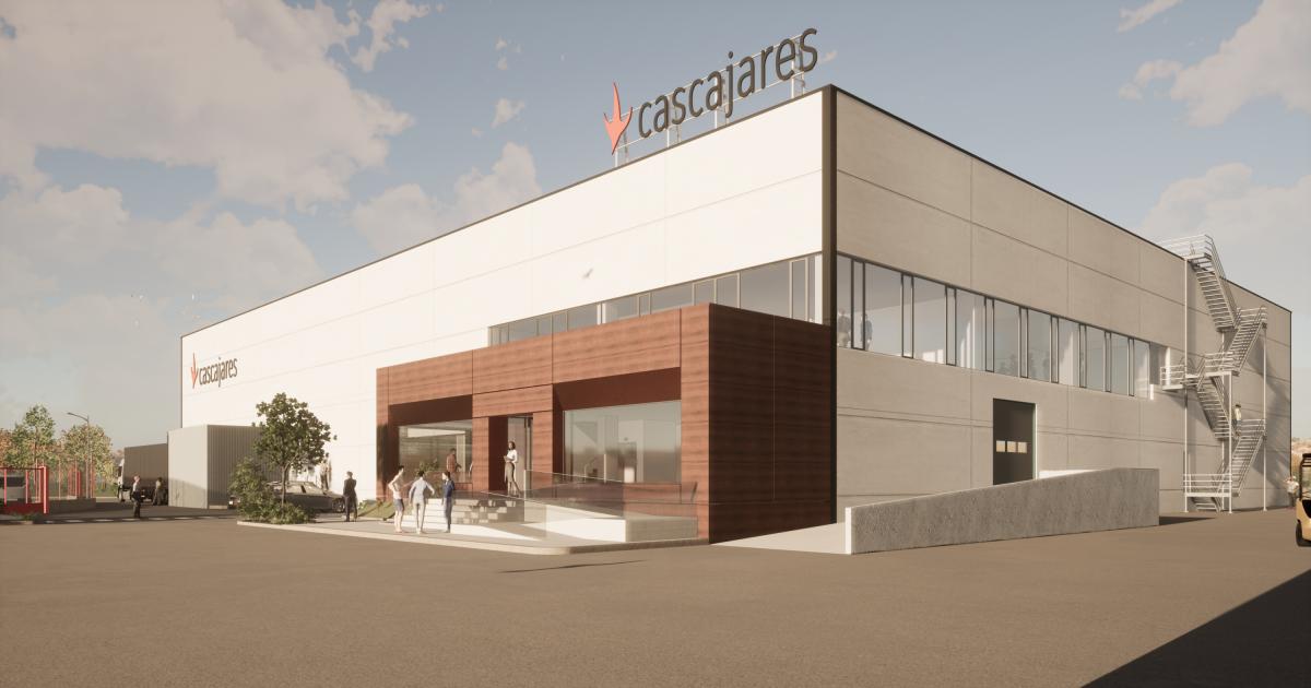 Imágenes de la futura fábrica de Cascajares en Palencia