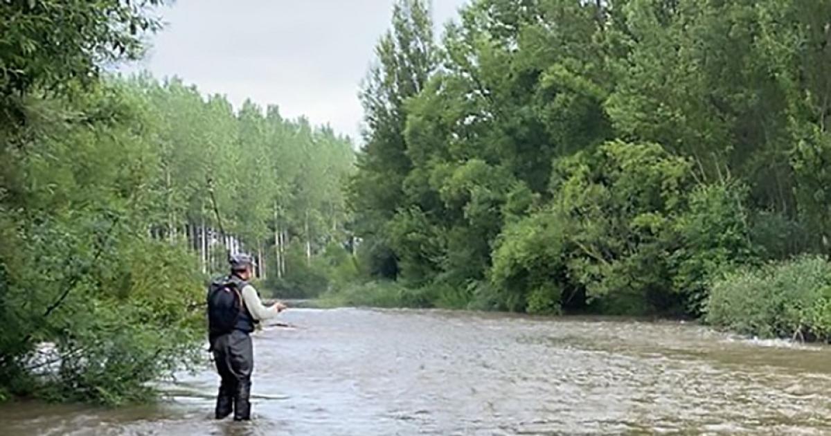Ismael Paredes, plata en el Nacional de salmónidos