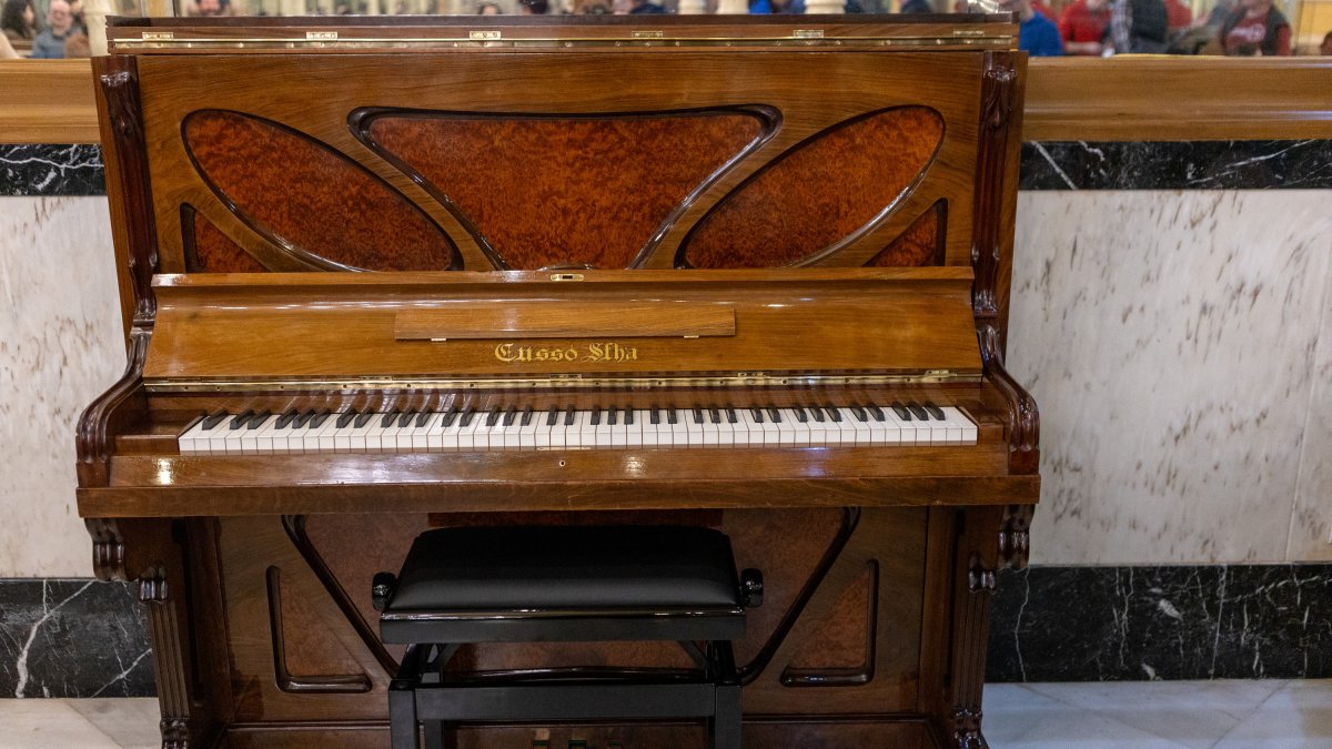 Soria alberga el piano Cussó más antiguo